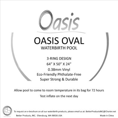 Oasis Oval Birth Pool – Baby Birth and Beyond