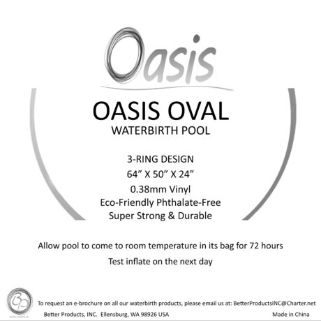 Oasis Oval Birth Pool – Baby Birth and Beyond